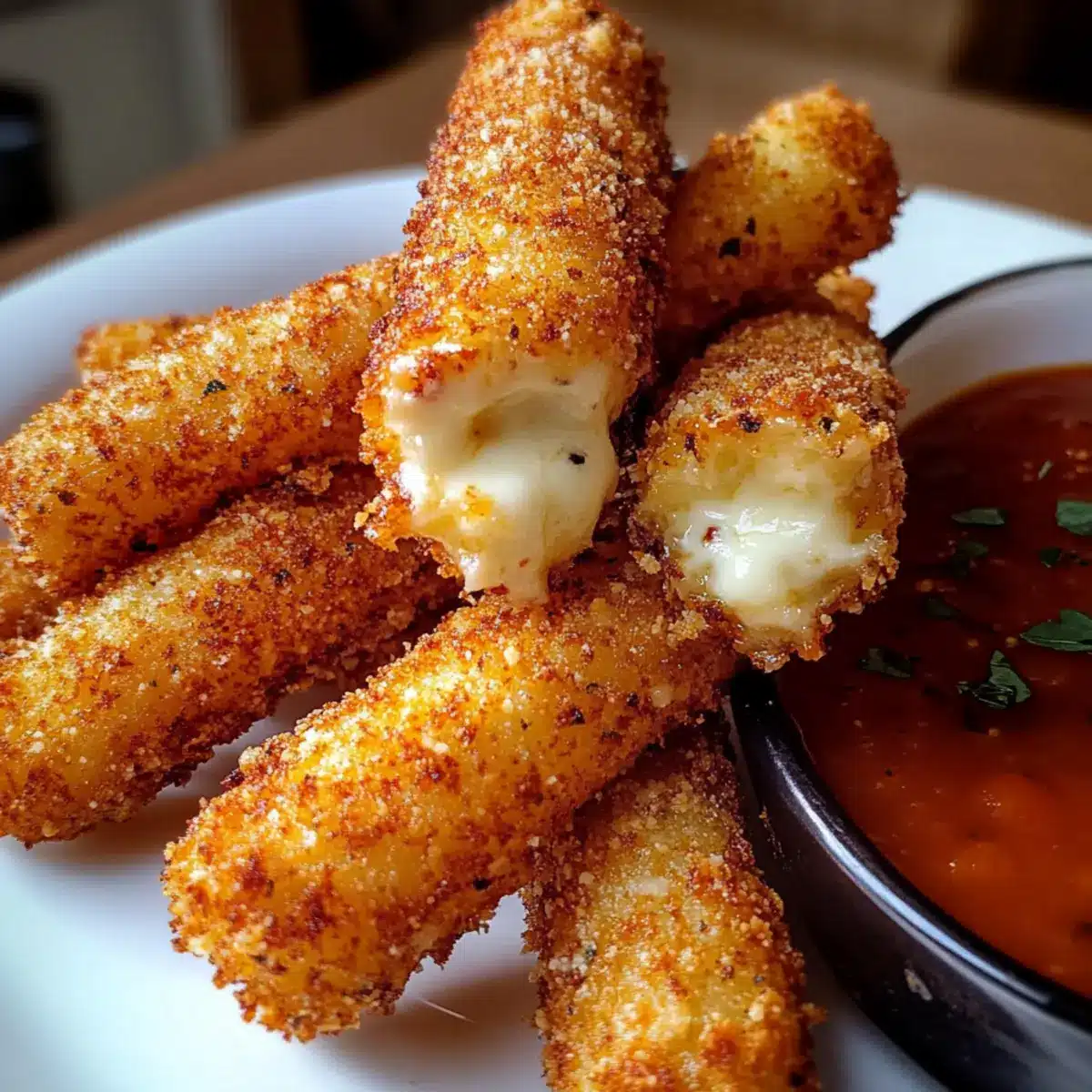 Crispy Homemade Mozzarella Sticks That Everyone Will Love